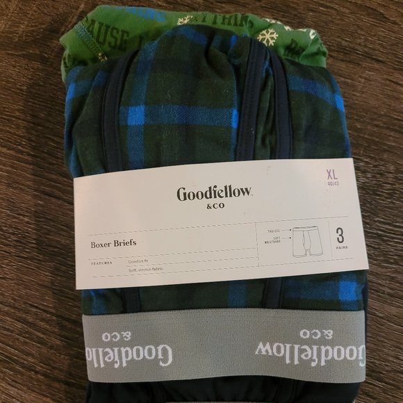 Goodfellow & Co | Underwear & Socks | Nwt Goodfellow Plaid Holiday ...